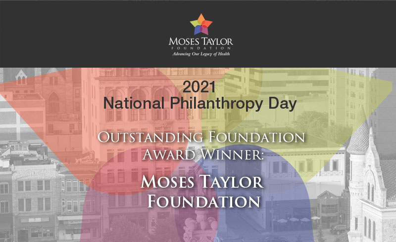 Foundation Receives 2021 Outstanding Foundation Award - Moses Taylor ...